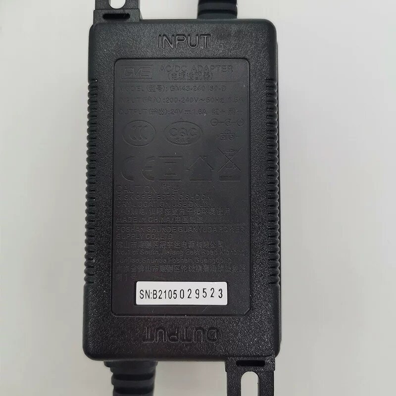 Адаптер питания можно использовать с моделями очистителей воды Qinyuan RO185/QR-R5-01/RU185/RL501. Блок питания 1.6A