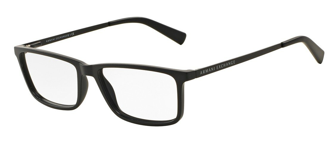 Оправа Armani Exchange AX 3027 8078, для мужчин, прямоугольная, пластик, черная