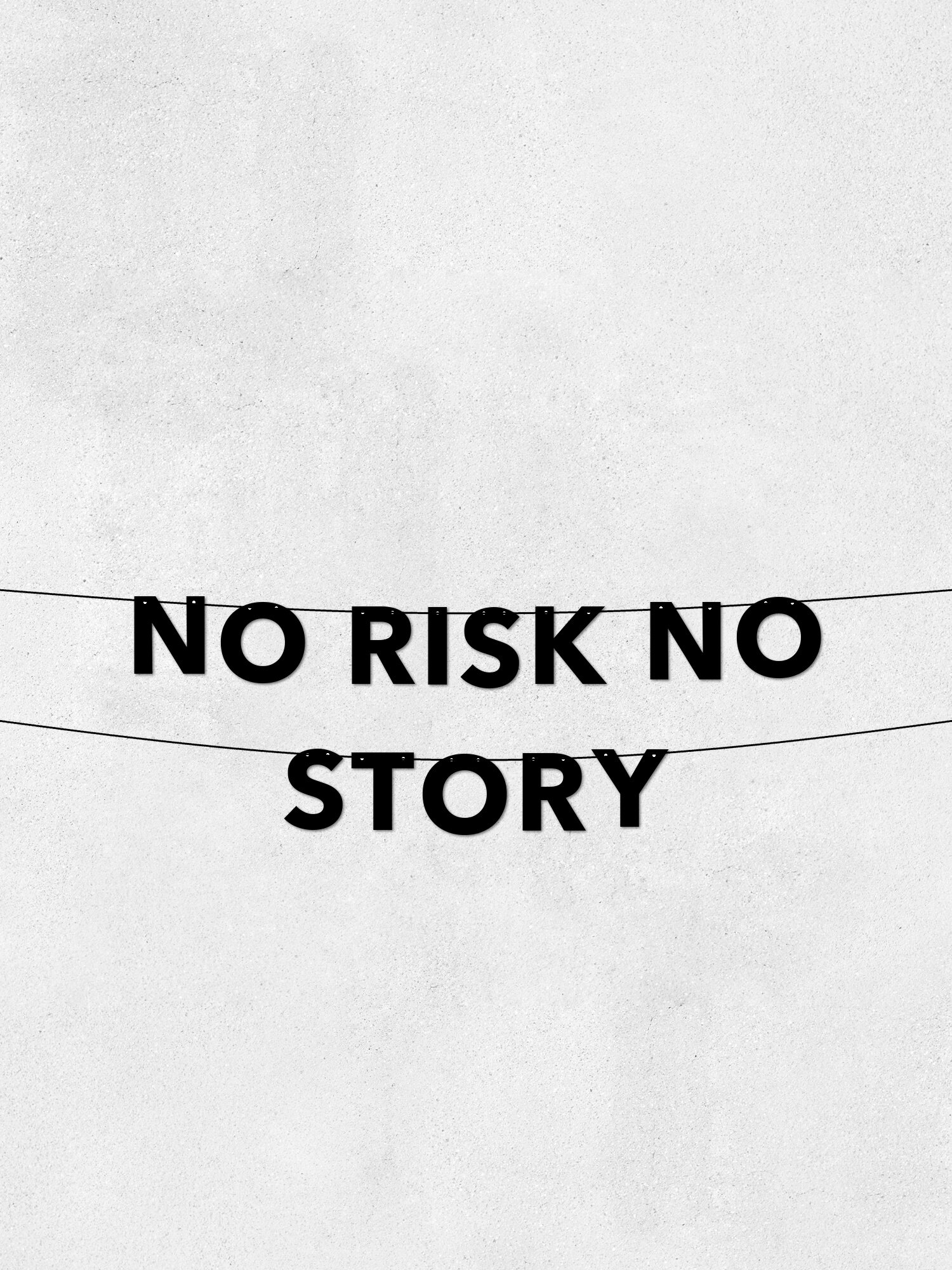 Гирлянда из букв No Risk No Story для фитнеса и спорта, 10 см, долговечный материал, лёгкое крепление