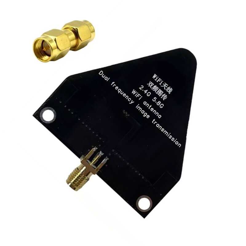 Двухдиапазонные WiFi Антенны 2.4 G/5.8G, Линейная Поляризация 6-7 дБ, Двухчастотные Геодезические Антенны Для Передачи изображений