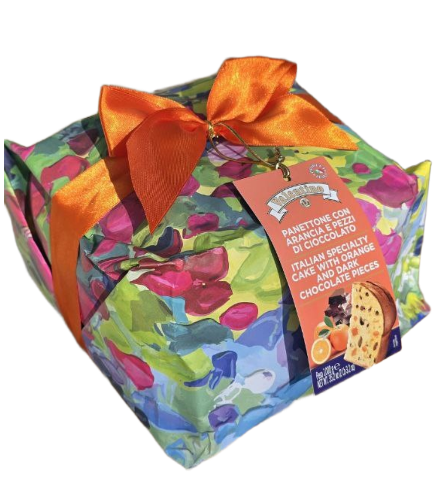 Valentino Кулич Крафт с Кусочками Шоколада и Цукатами 1000г