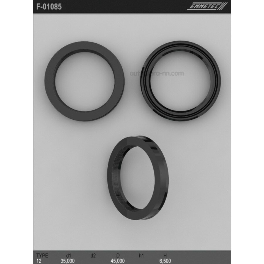 EMMETEC F01085 Сальник рулевой рейки