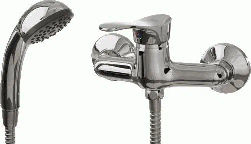 Смеситель LEDEME H14 L2014-B, для душа, рычажный, одноручковый, хром, 108х35 мм