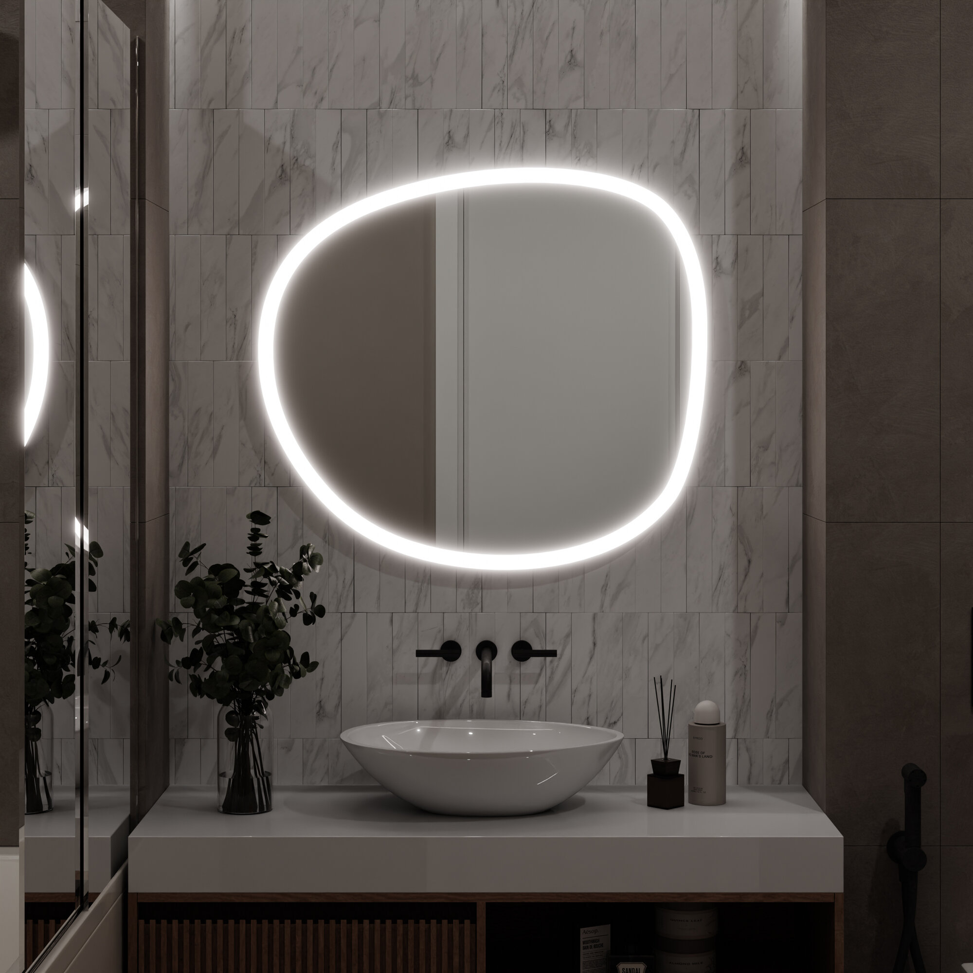 Зеркало Кант Ультра 13 45x40 см