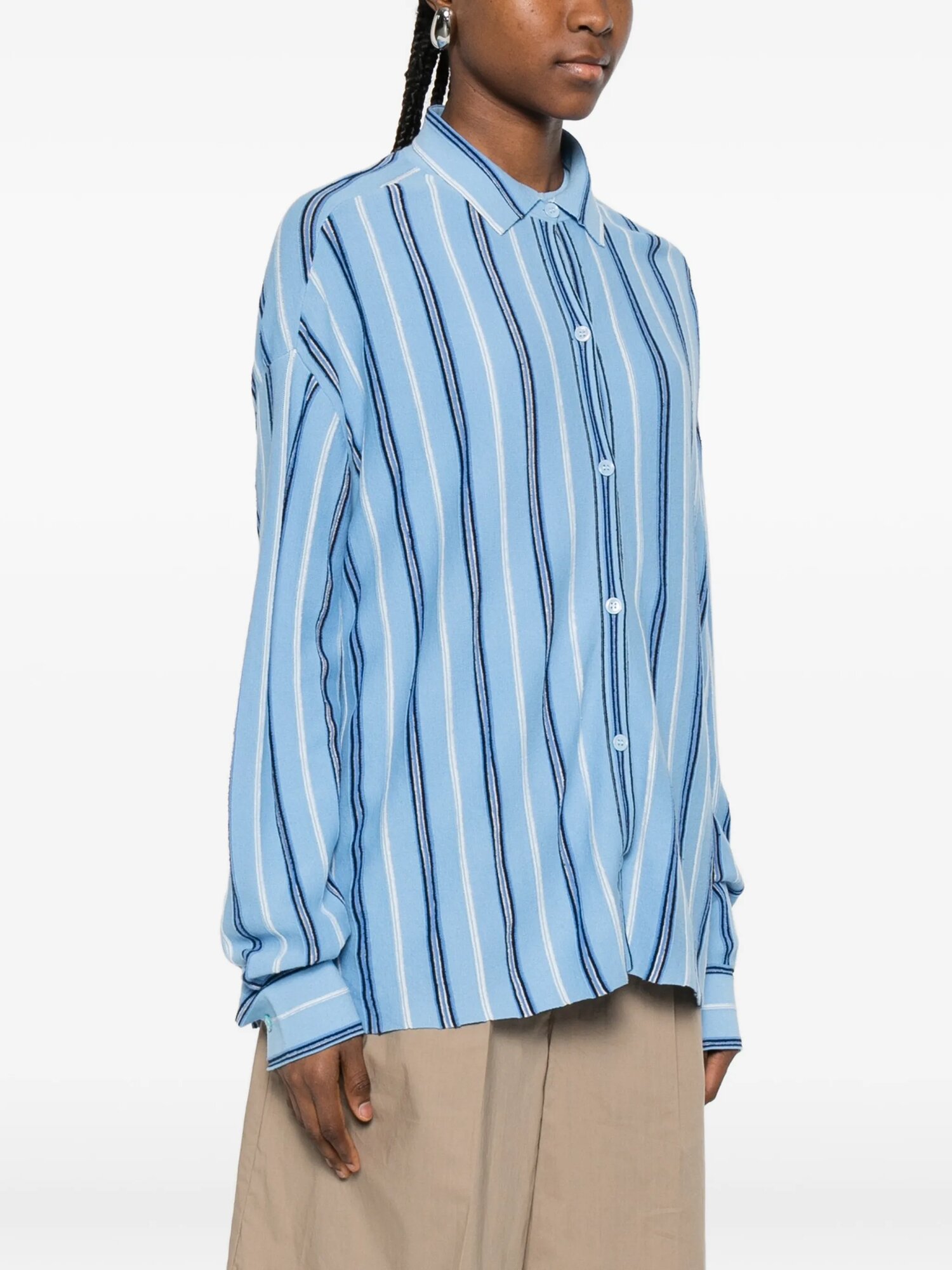 Рубашка ERIC BOMPARD, размер 46, blue — фото 1