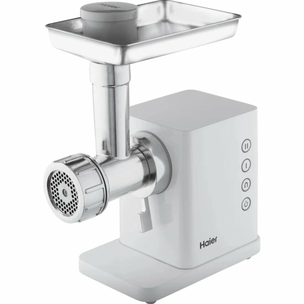 Мясорубка Haier HG-700 1900 Вт, 2 скорости, белая (TD0029964RU), 2171303
