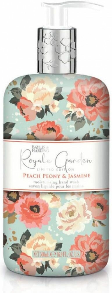 Baylis & Harding - Royale Garden Peach Peony & Jasmine Hand Wash Жидкое мыло для рук 500 мл