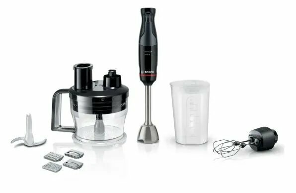 Bosch Портативный блендер MSM4B674, черный, серый металлик