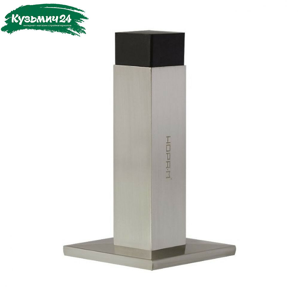 Ограничитель дверной Нора-М настенный 116 матовый никель