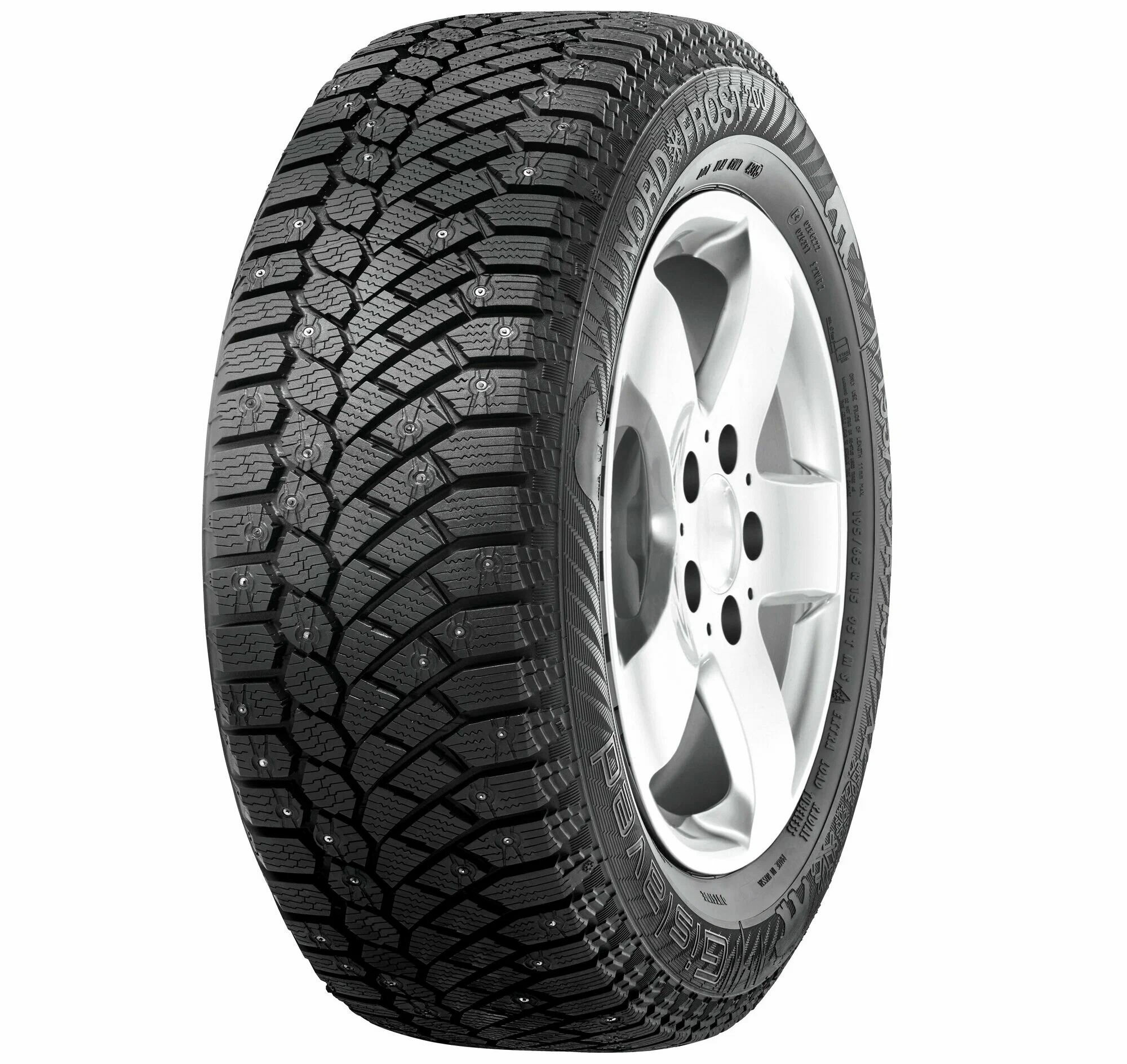 Шины зимние шипованные Gislaved Nord*Frost 200 185/55 R15 86T XL ID 2024
