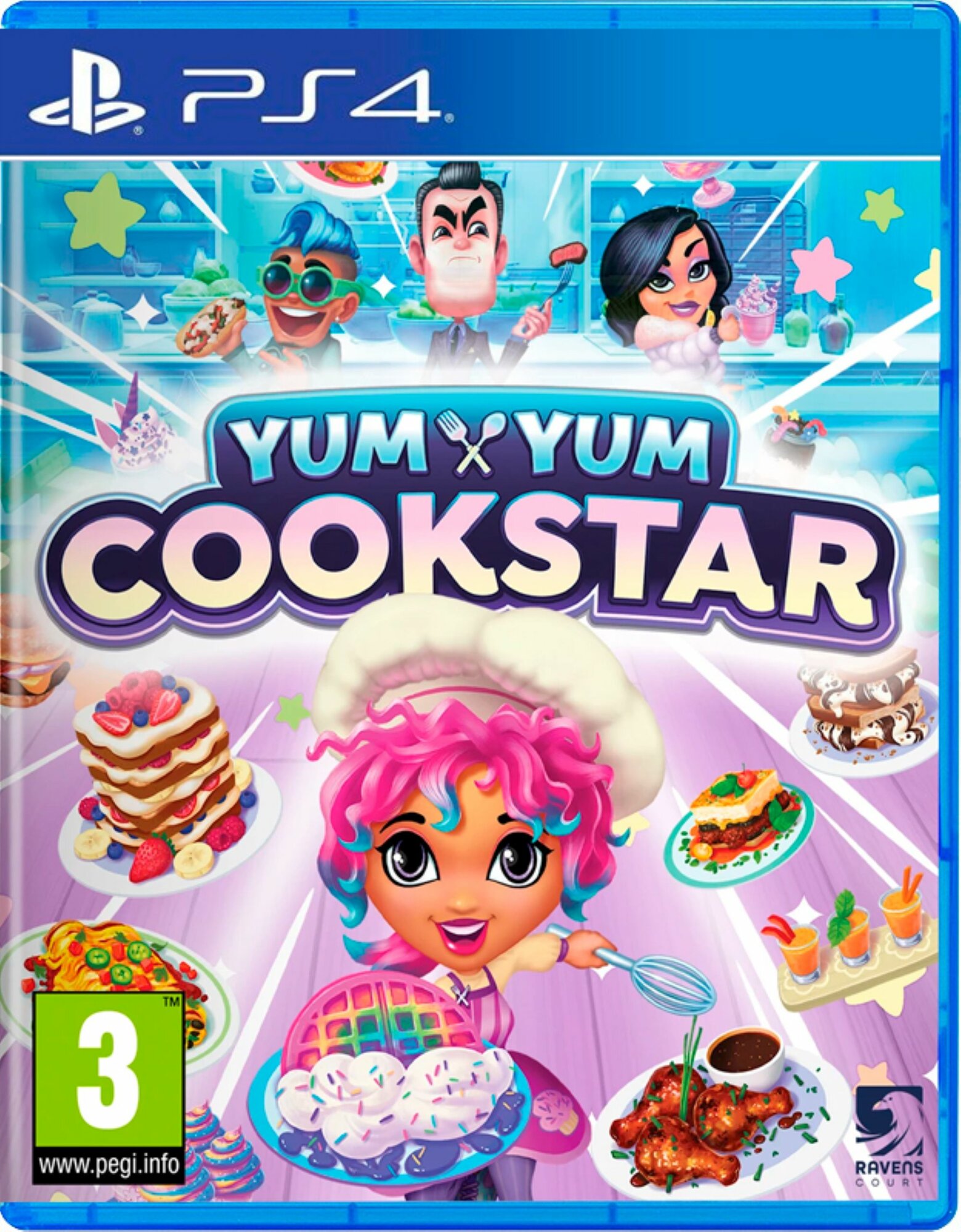 Yum Yum Cookstar (русские субтитры) (Игра на диске) (Для Playstation 4) (PS4)