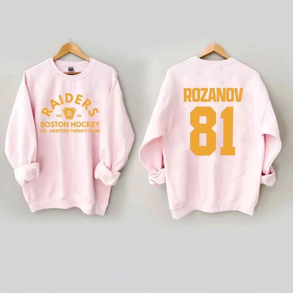 Толстовка Rozanov 81, Boston Raiders, Розовый, XL
