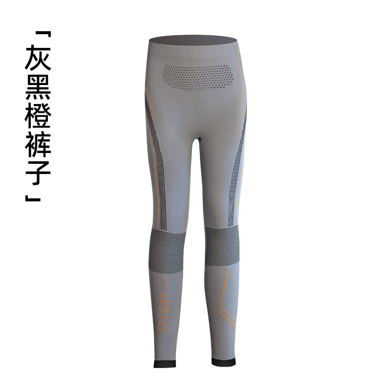 Осенне-зимняя детская лыжная одежда с быстрой сушкой для мальчиков и девочек, профессиональный компрессионный термокостюм, дышащий базовый слой