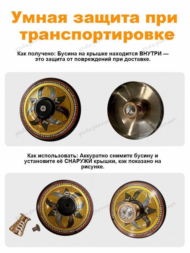 Турка для кофе 550 мл из нержавеющей стали с термоизоляционной ручкой для всех плит — фото 1