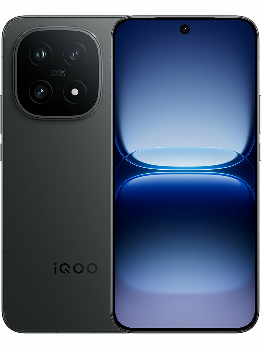 Смартфон iQOO "Альфа-черный", 12ГБ/256ГБ, Android, защита IP68, диагональ 6.85", черный