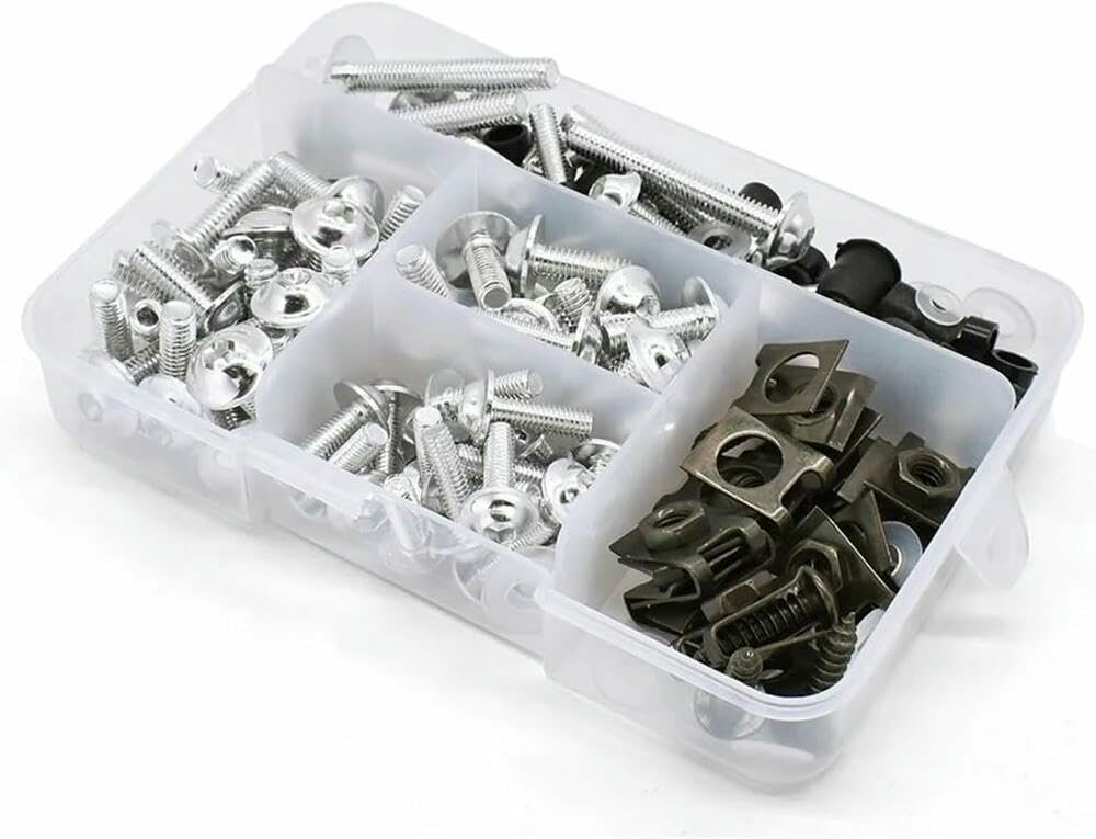 Болтовые гайки, болт обтекателя мотоцикла, болты для лобового стекла, набор винтов, зажимы для Yamaha YQ50 Aerox MBK Nit