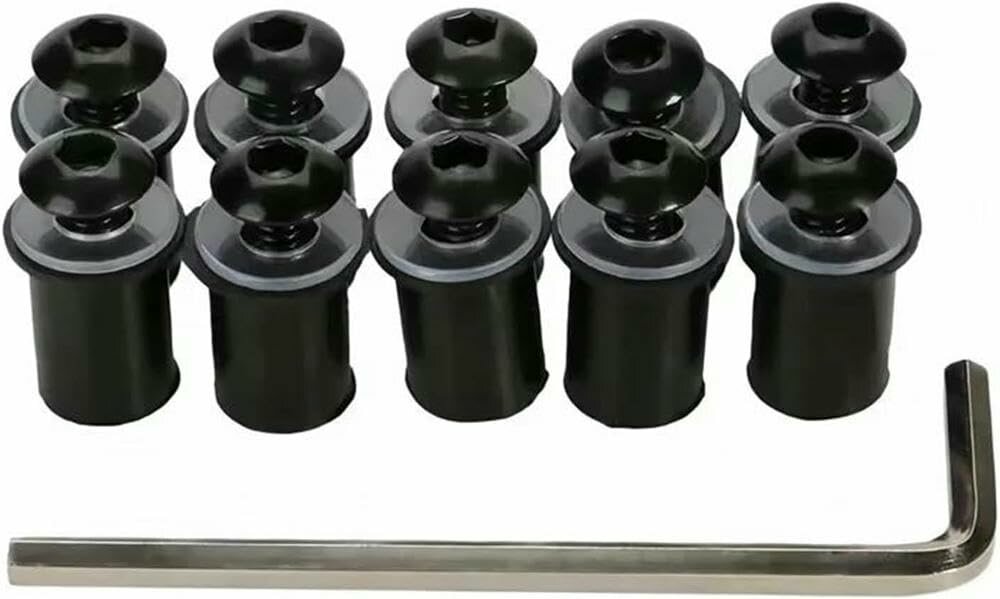 Болт обтекателя мотоцикла, болты для лобового стекла, набор винтов, зажимы, гайки для болтов, 177 шт. для Yamaha YZF R15