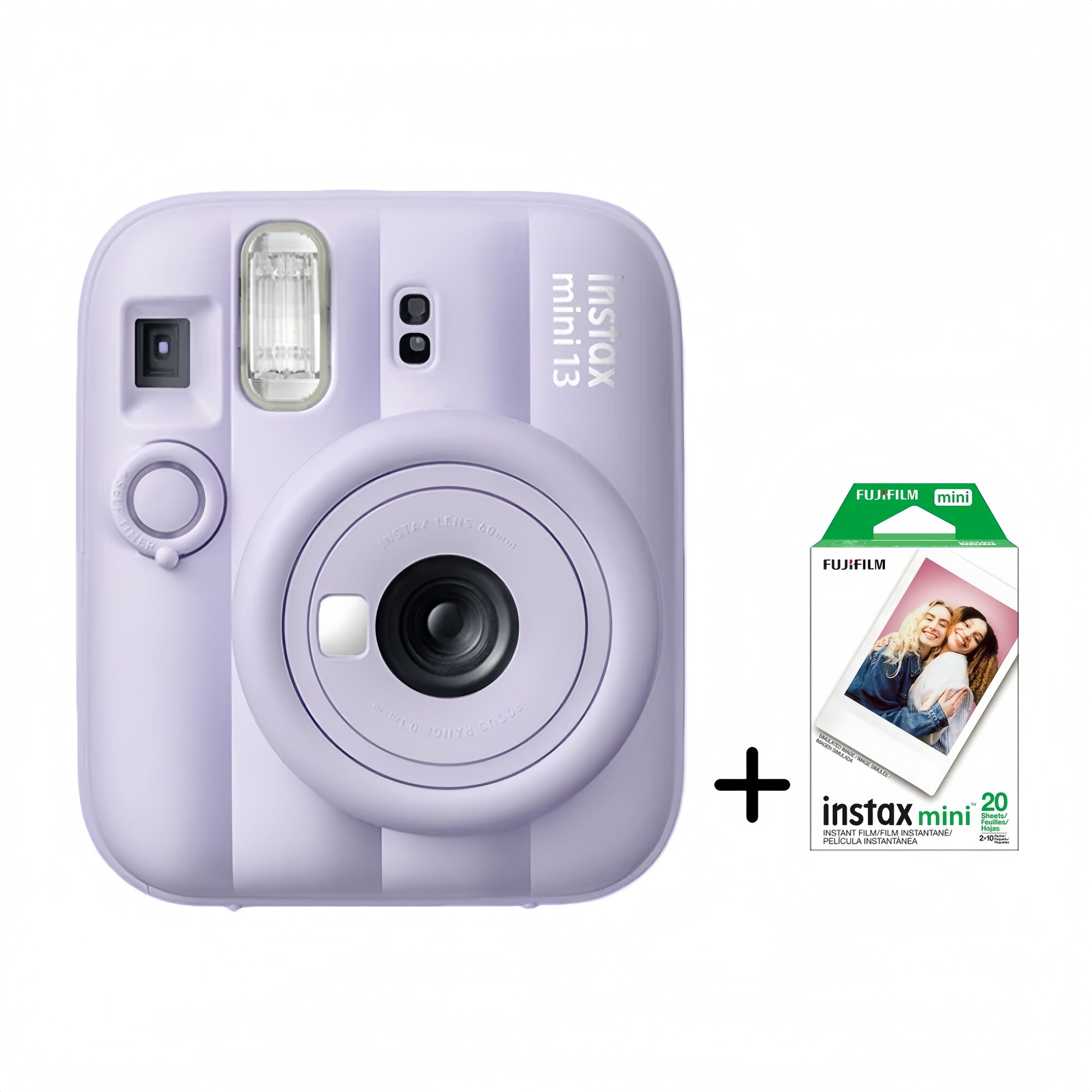 Fujifilm Instax mini 13(Включает 20 фотобумаг) Фотоаппарат моментальной печати Fujifilm Instax mini 13 Dreamy Purple