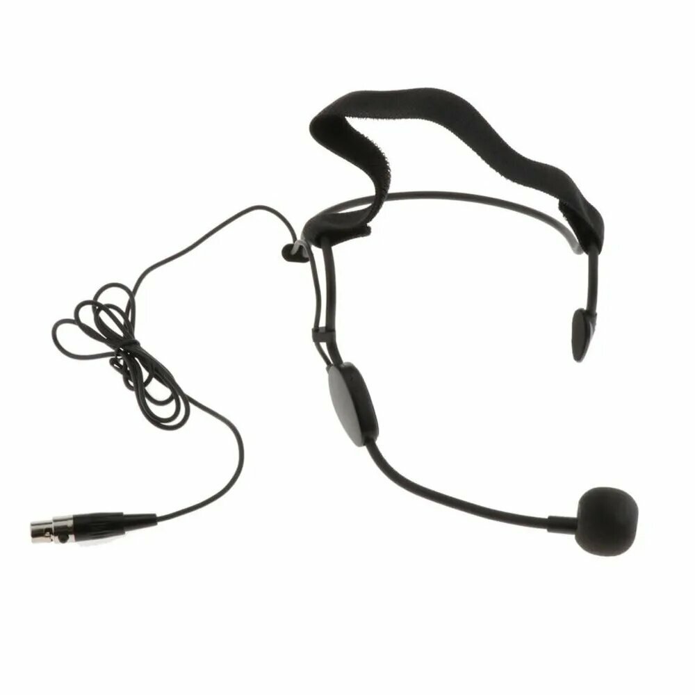 Микрофон универсальный головной, разноцветный