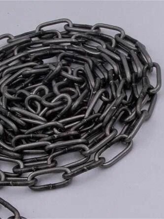 Цепь круглозвенная 3х21 ( без покрытия), отрезок 2 метра