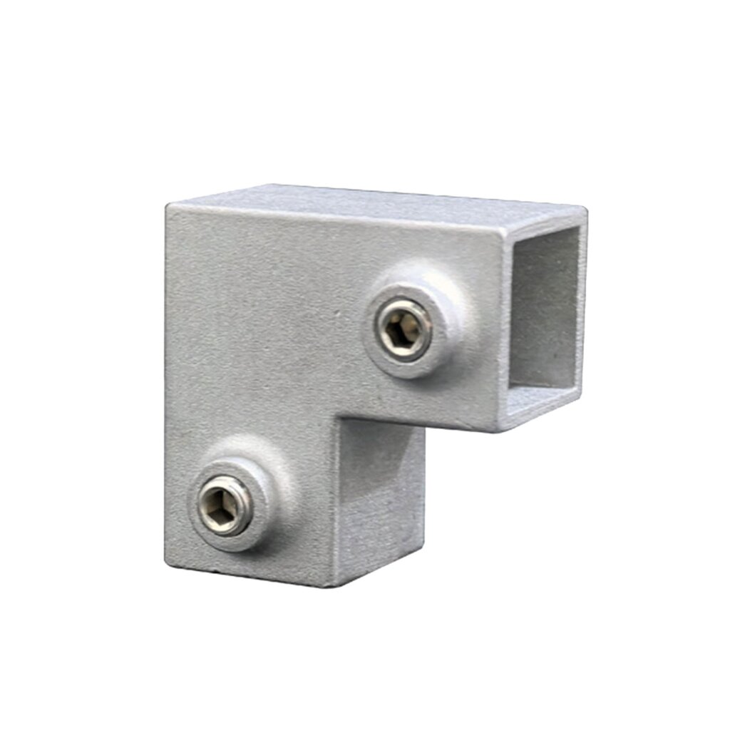 Простой в установке переходник для квадратных труб из алюминиевого сплава с квадратной трубкой