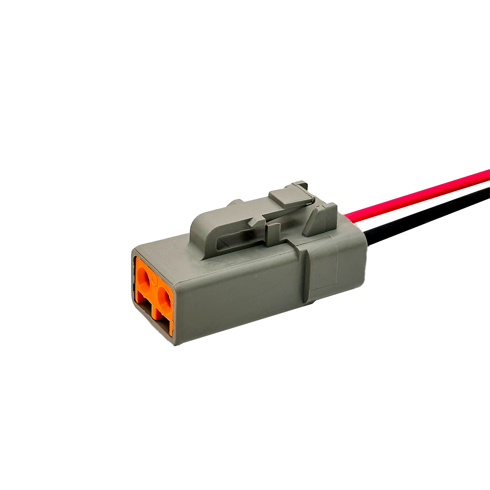 Разъем Deutsch 2pin для ГАЗ Камаз МАЗ Урал DAF Iveco MAN Mercedes Renault Scania Tatra