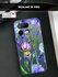 Чехол на Realme 16 Pro / Реалме 16 Про с принтом Синие ирисы, прозрачный