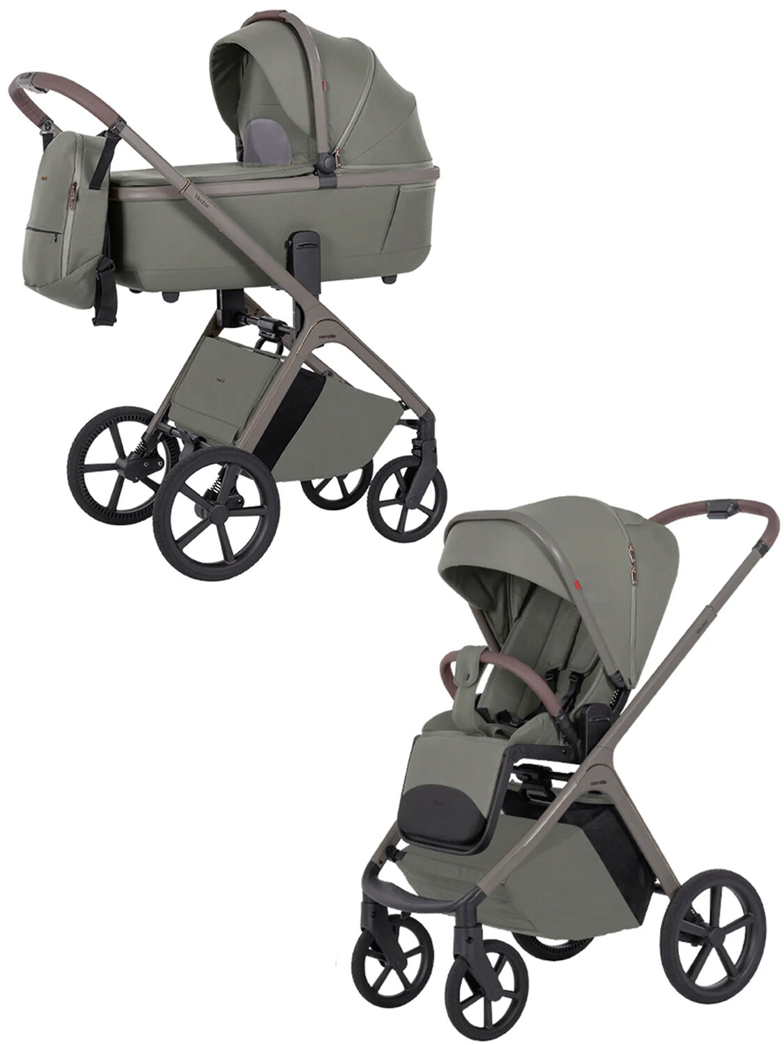 Коляска 2 в 1 CARRELLO Vector CRL-6550 Artichoke Green
