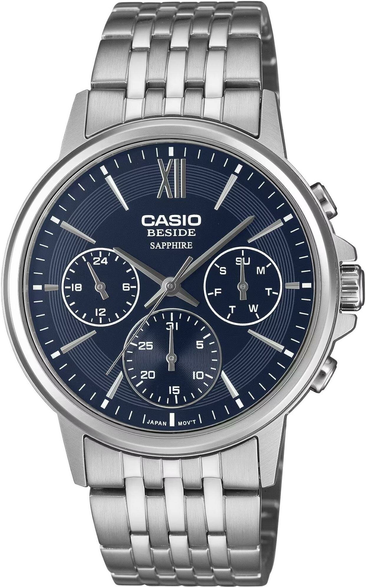 Наручные часы CASIO, серебряный — фото 1