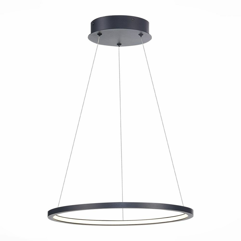 ST603.443.22 ST-Luce Светильник подвесной ST-Luce Черный/Белый LED 1*22W 4000K.