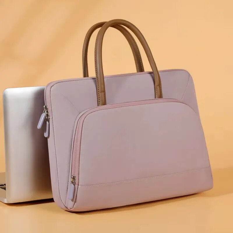 Чехол-сумка EGYAL для MacBook Air 13.6 дюймов Розовый, 13-13.3 inch, Розовый, Pink