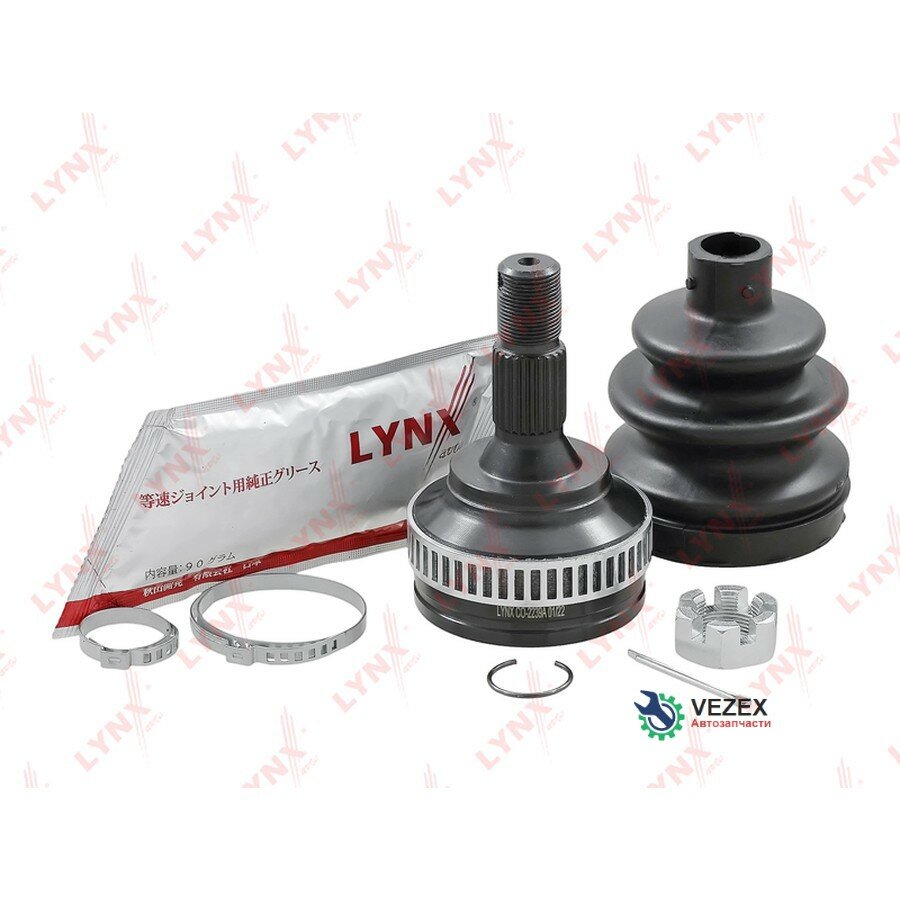 LYNXAUTO CO2239A ШРУС наружный к-кт!\ Peugeot Partner 1.6HDi 05>