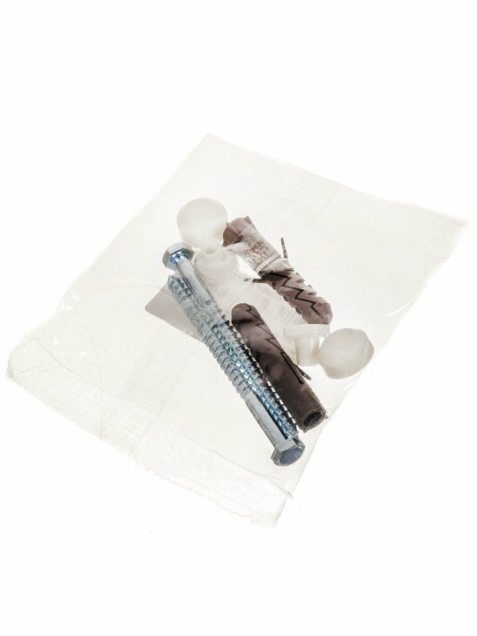 Дюбель для унитаза Bartex S КРМ 100, крепление к полу, 2 шт, Китай, арт. 3725