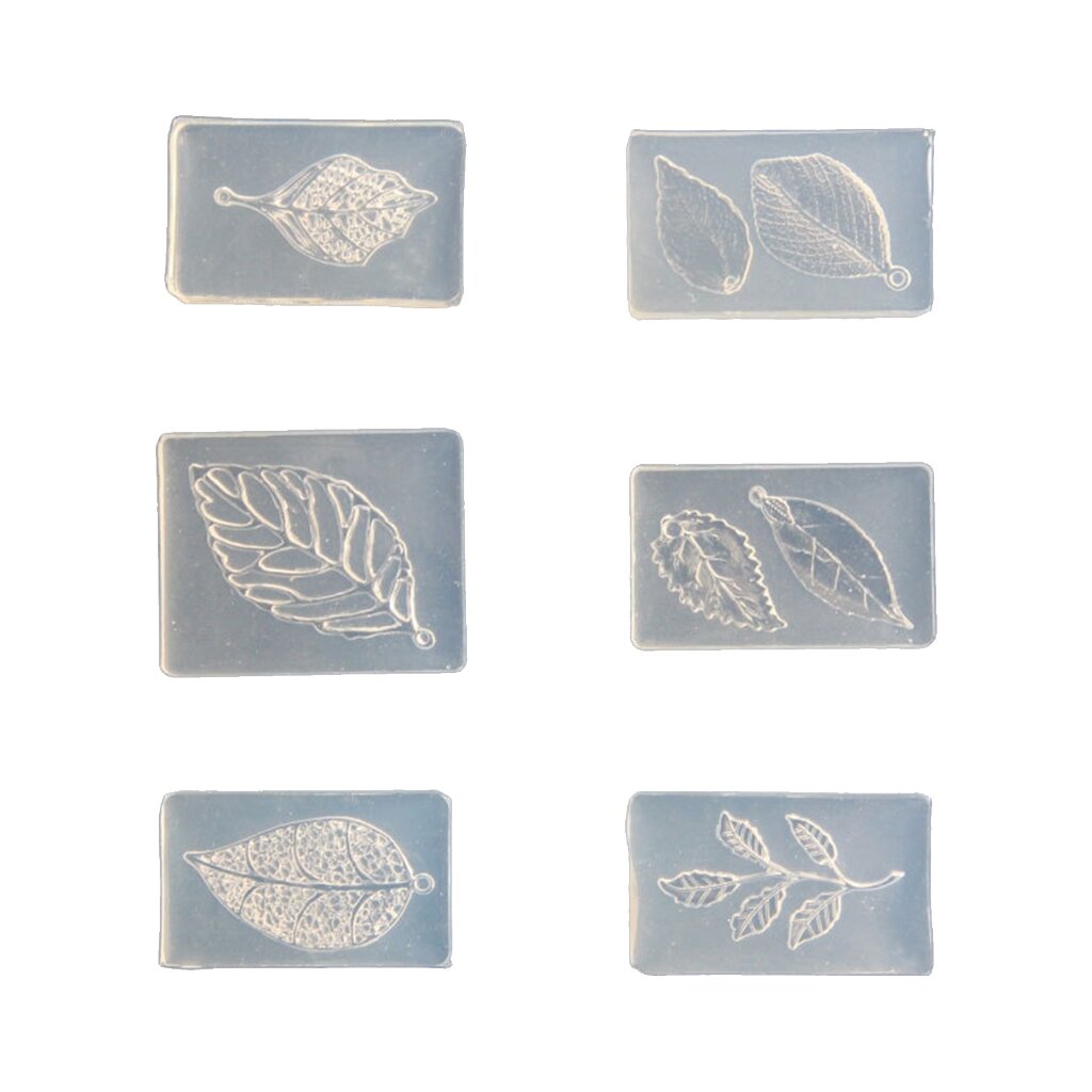 Набор Силиконовых Форм для Литья из Пищевого Силикона, Состоящий Из 6 Частей