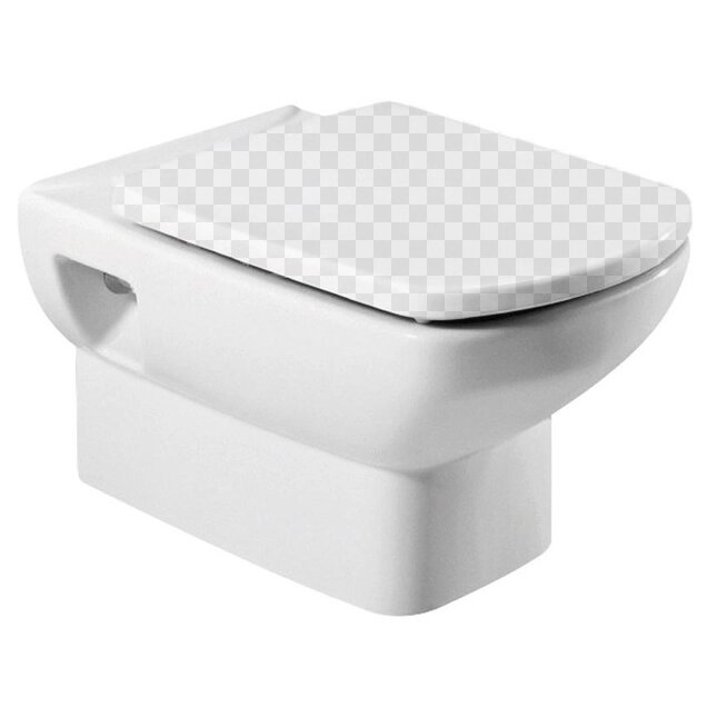 Чаша унитаза подвесная Roca Dama Senso 346517000 с горизонтальным выпуском белый (без сиденья)