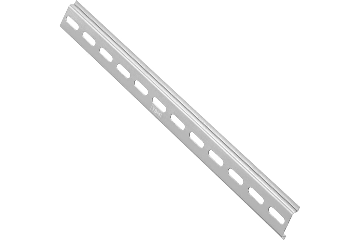 DIN-рейка TDM оцинкованная, перфорированная 120 см {SQ0804-0005} (1 шт)