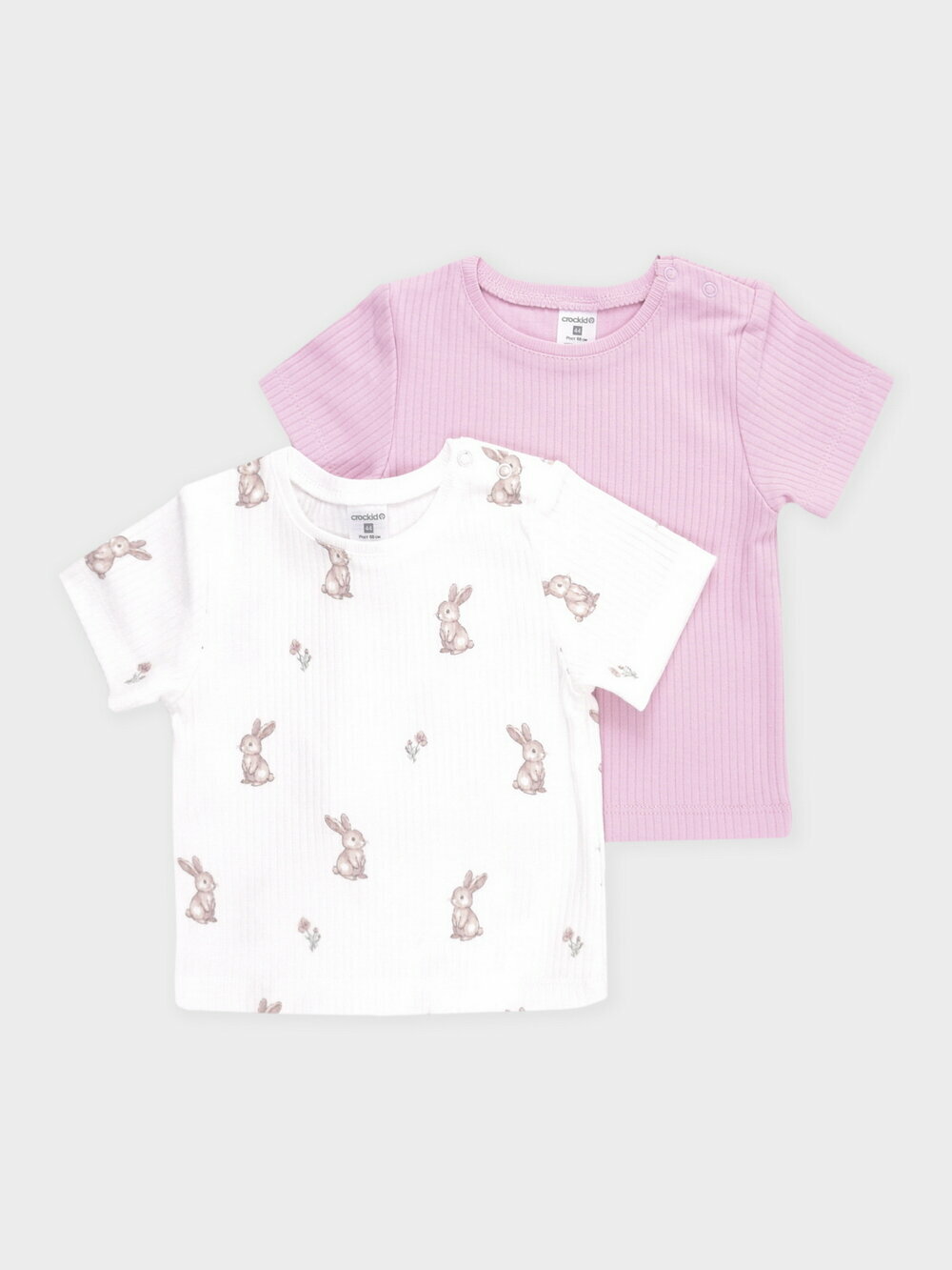 Футболка набор хлопковых футболок для малыша, 2 шт, комплект из 2 шт.