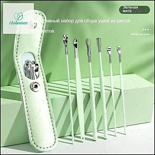 Инструмент для чистки ушей и носа, 3 шт.