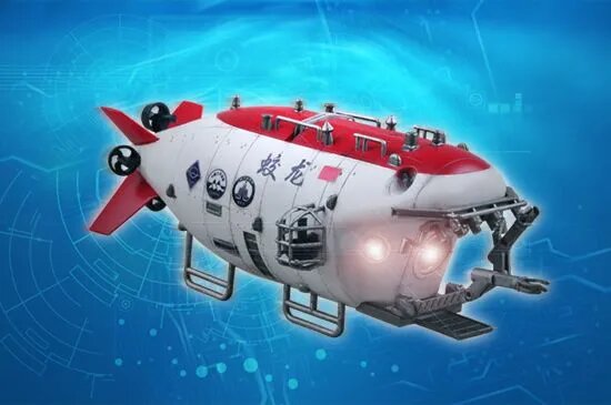 Trumpeter 07303 1/72 Кита йский пилотируемый подводный аппарат "Цзяолун"