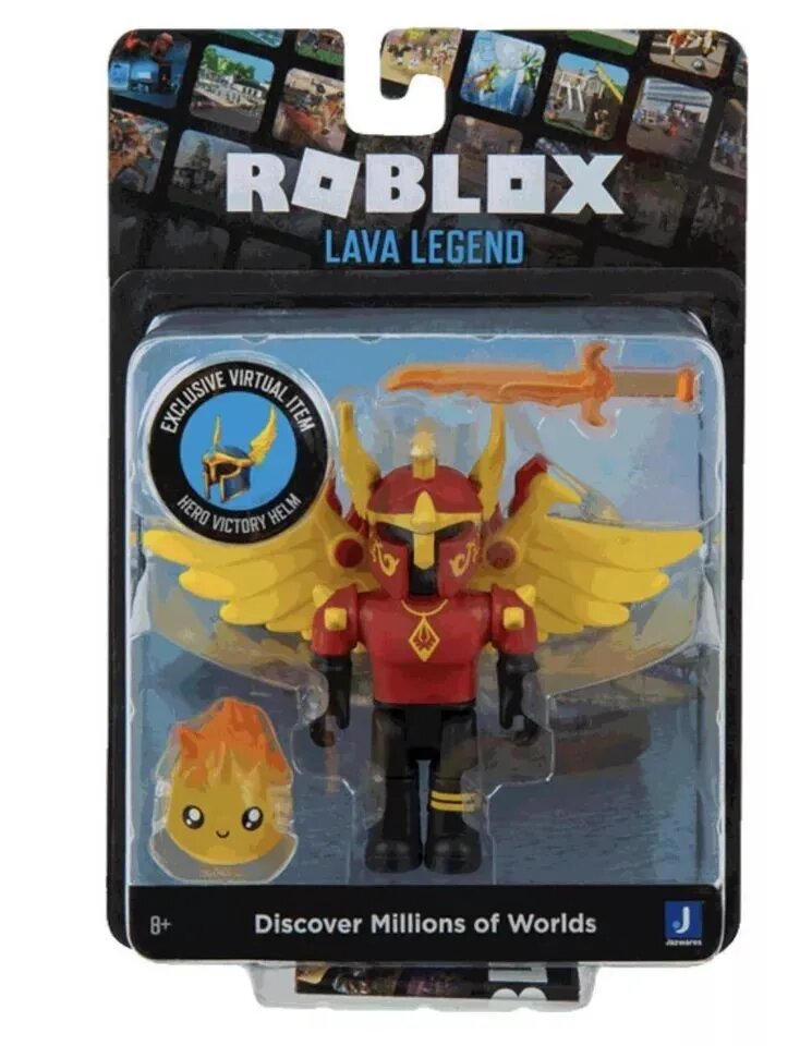 Фигурка ROBLOX развивающая, ABS пластик, красный цвет, коллекционная игрушка