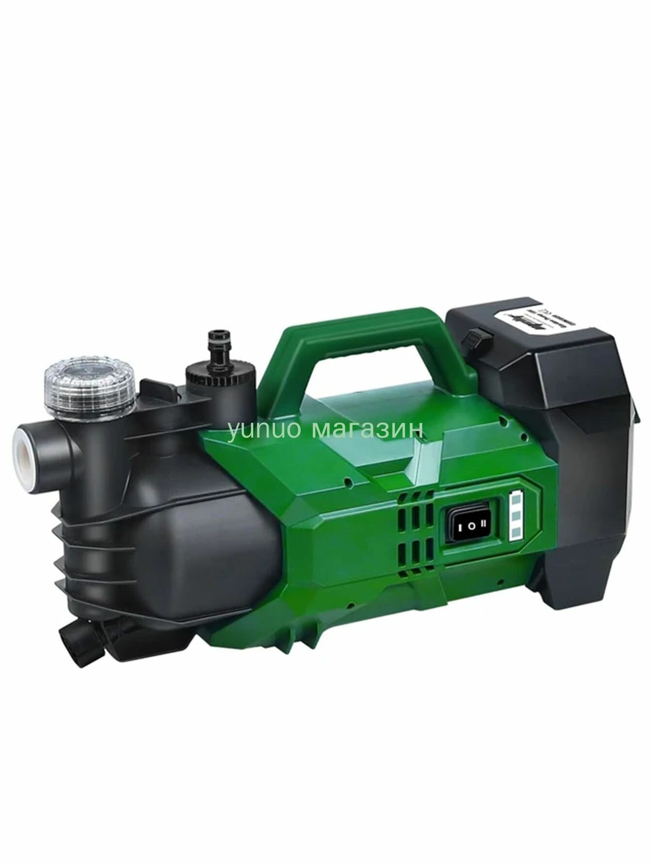 Электрический водяной насос Mellif Совместимость с аккумулятором Makita18V Батарея в комплект не входит напор 22 м, расход 2800 л/ч Для дома и дачиДля полива огорода