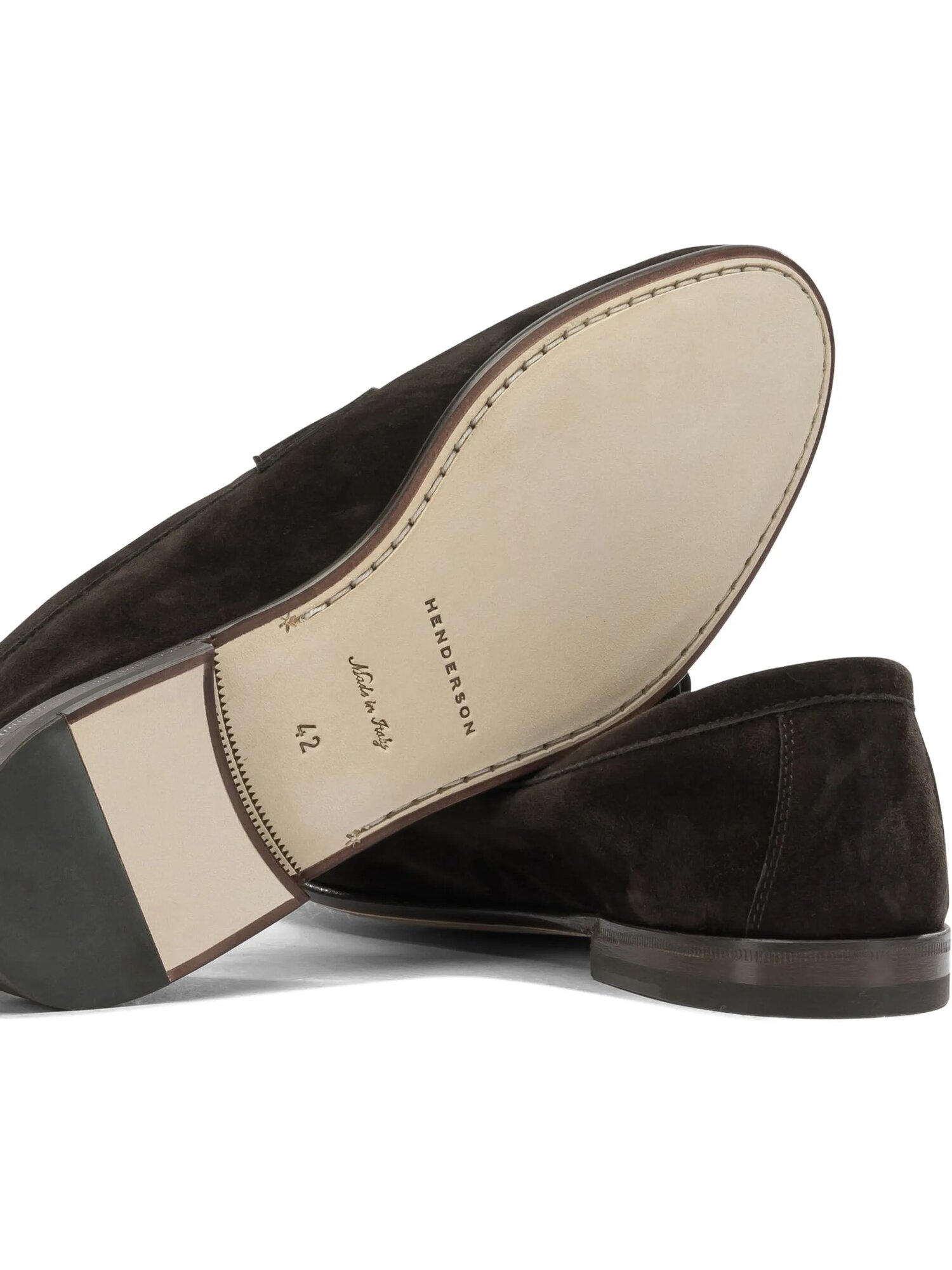 Лоферы HENDERSON BARACCO Suede loafers, размер 41 — фото 1