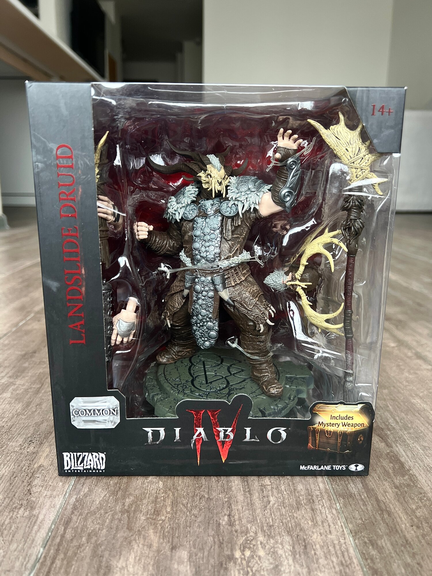 Фигурка Diablo 4 Диабло Landslide Druid McFarlane Toys Друид Билд Оползень