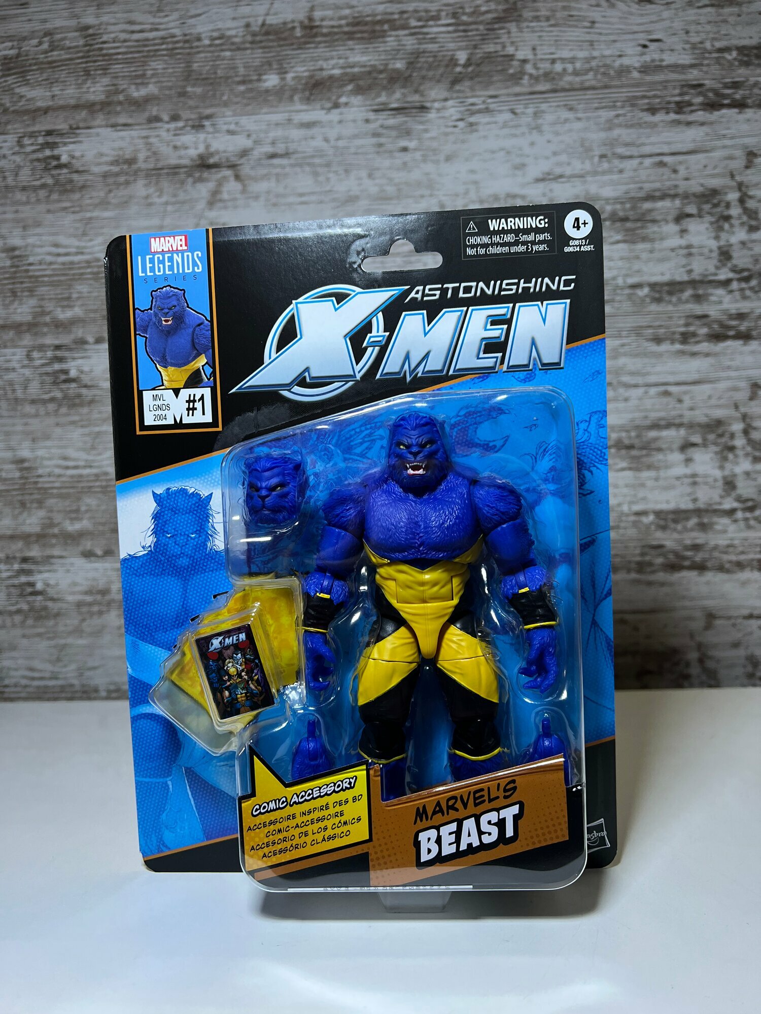 Фигурка Марвел Зверь, Beast Marvel Legends Series, 16 см от Hasbro