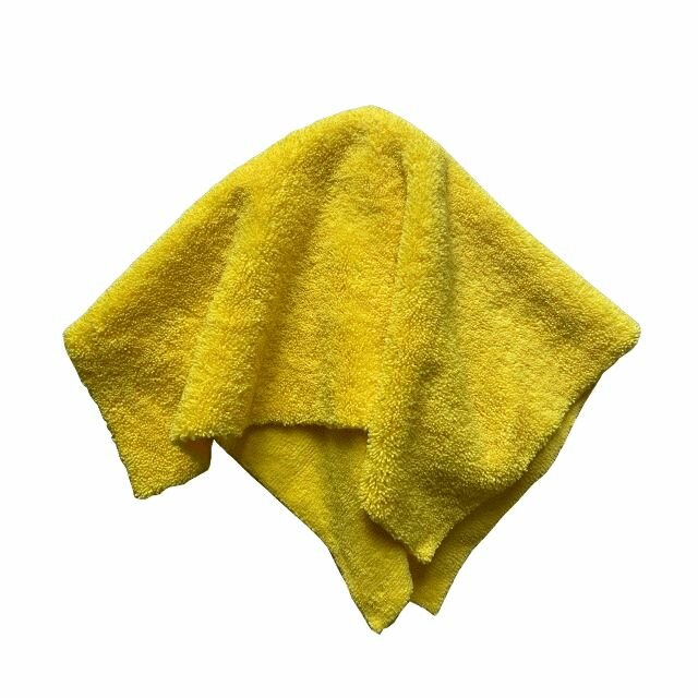 Микрофибра без оверлока 40x40см 400gsm желтая