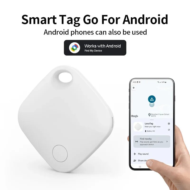 Smart Tag для Android, черный — фото 1