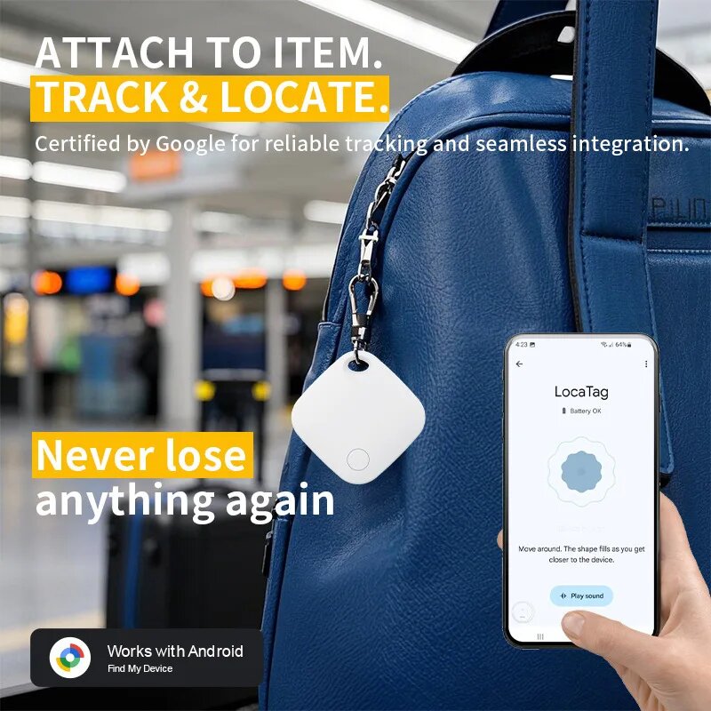 Smart Tag для Android, черный — фото 1
