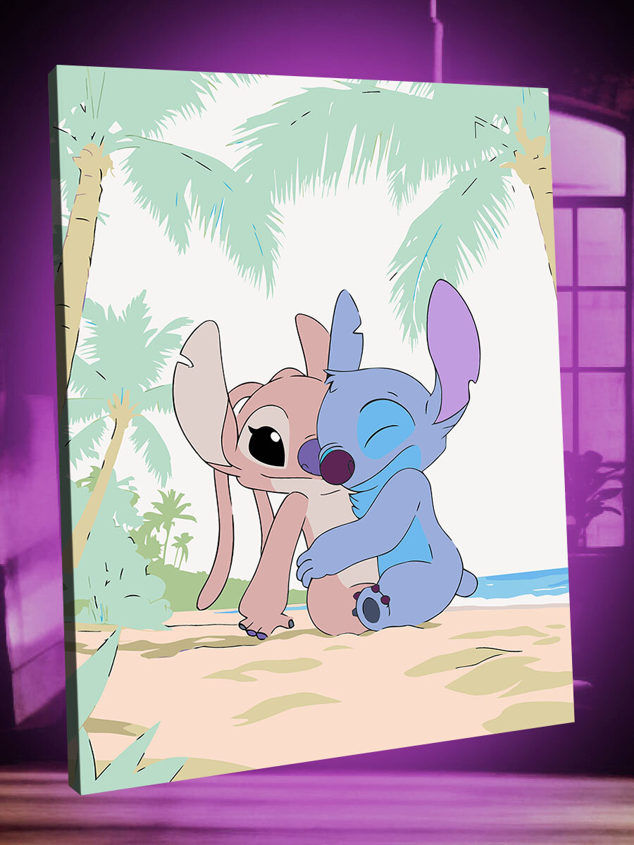 Картина по номерам Стич