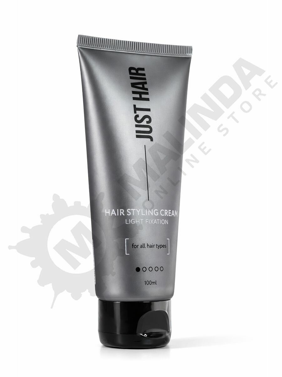 Крем Just Hair "Styling", для укладки волос, легкой фиксации, 100мл