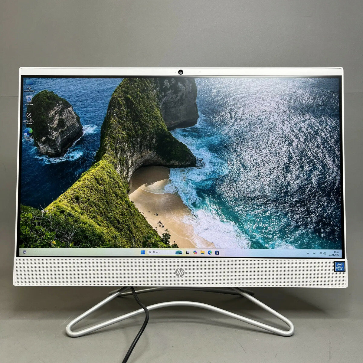 23.8" Моноблок HP 24-f0085ur белый